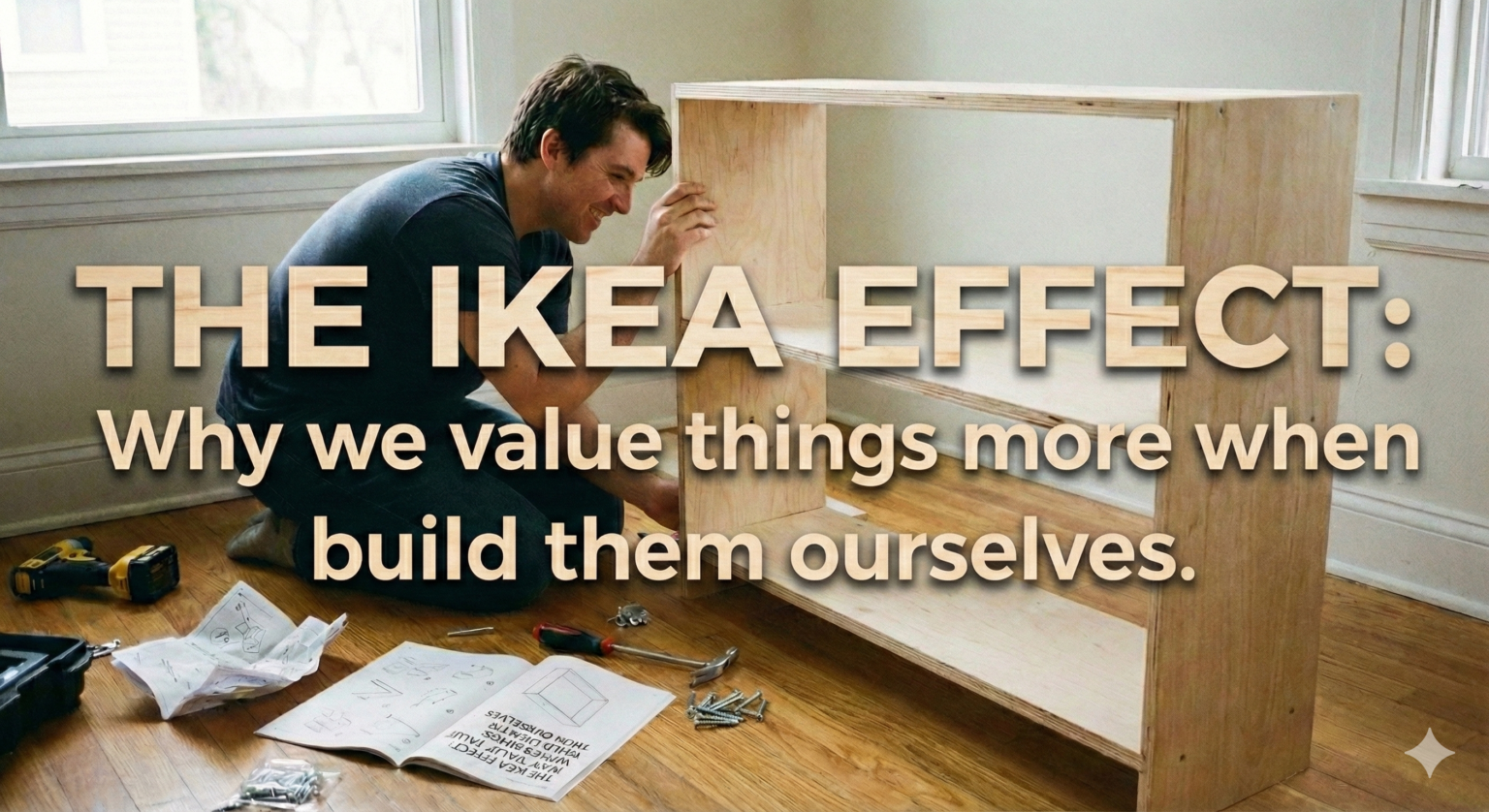 The IKEA Effect: Why We Value Things More When We Build Them Ourselves ...